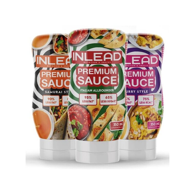 Inlead Nutrition Premium Sauce 350ml Barbecue Style, 5,50